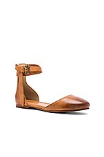 Frye Carson Knotted Ballet Flat in Tan | REVOLVE