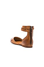 Frye Carson Knotted Ballet Flat in Tan | REVOLVE