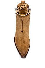 Frye Sacha Moto Shortie in Sand | REVOLVE