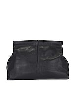 Flattered Clay Clutch in Black | REVOLVE