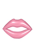 FUNBOY The Lips Pool Float in Metallic Pink | REVOLVE