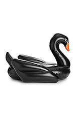 FUNBOY Inflatable Swan Pool Float in Black | REVOLVE