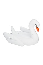 FUNBOY Inflatable Swan Pool Float in White | REVOLVE
