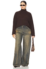 Good American Heavy Cozy Turtleneck in Bark003 | REVOLVE