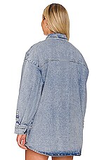 Good American Denim Shacket in Indigo299 | REVOLVE