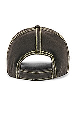 Ganni Cap Hat in Black | REVOLVE