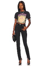 Ganni Smiley T-shirt in Phantom | REVOLVE