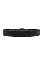 Golden Goose Double Prong Belt in Black & White | REVOLVE