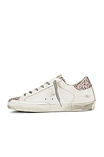 Golden Goose X REVOLVE Superstar Sneaker in Light Pink, White, & Silver ...