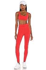 GIGI C sport Annie Bra in Coral | REVOLVE