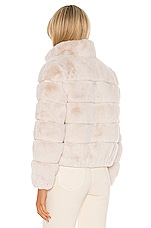 Generation Love Jodi Faux Fur Jacket in Stone | REVOLVE