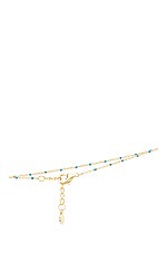 gorjana Capri Anklet in Turquoise | REVOLVE
