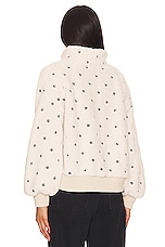 The Great The Blackbird Jacket in Cream & Black Floral | REVOLVE