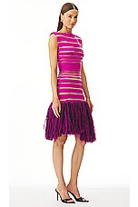 George Trochopoulos Fringe Dress in Fuchsia | REVOLVE