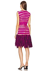 George Trochopoulos Fringe Dress in Fuchsia | REVOLVE