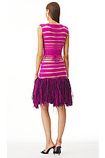 George Trochopoulos Fringe Dress in Fuchsia | REVOLVE