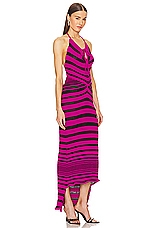 George Trochopoulos Moulded Dress in Fuchsia & Black | REVOLVE