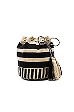 Guanabana Large Bucket Bag in Black | REVOLVE