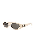 Gucci Hailey Oval Sunglasses