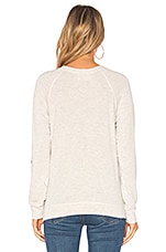 MONROW Star Raglan Sweatshirt in Ash | REVOLVE