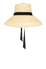 Hat Attack Cora Sun Hat in Natural & Black | REVOLVE