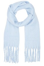 Hat Attack Chic Solid Scarf in Ice Blue | REVOLVE