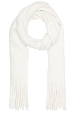 Hat Attack Chic Solid Scarf in Ivory | REVOLVE
