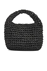 Hat Attack Micro Slouch Bag in Black | REVOLVE