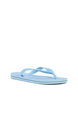 Havaianas Brazil Logo Sandal in Blue Lavender & White | REVOLVE