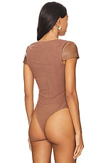 HEARTLOOM Kenny Bodysuit in Oak | REVOLVE