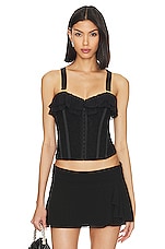 HAH Seams Like A Princess Corset in Noir | REVOLVE