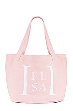 Helsa Logo Tote in Pink | REVOLVE