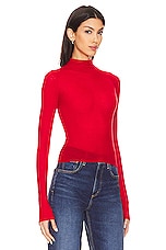 House of Harlow 1960 x REVOLVE Lane Sheer Top in Red | REVOLVE