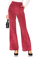 House of Harlow 1960 x REVOLVE Emmy Pant in Berry Red | REVOLVE