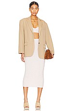 House of Harlow 1960 x REVOLVE Valda Rib Bra Top in Oatmeal | REVOLVE