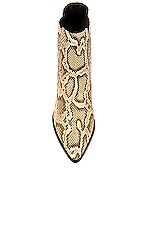 House of Harlow 1960 x REVOLVE Simone Chelsea Boot in Natural Snake ...