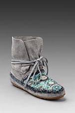House of Harlow 1960 House of Harlow Mallory Moccasin in Dove Grey ...