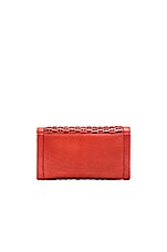 Hoss Intropia Basket weave Clutch in Blush | REVOLVE