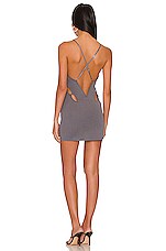 h:ours Rowan Mini Dress in Gray | REVOLVE
