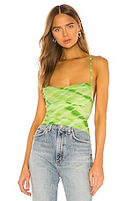 h:ours Cavo Cowl Top in Green | REVOLVE