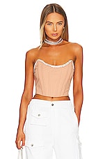 h:ours Sandy Top in Nude | REVOLVE