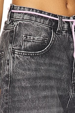 Icon Denim Debby Wide Leg Jeans in Black | REVOLVE