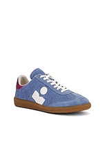 Isabel Marant Bryce Sneaker in Blue & White | REVOLVE