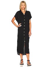 Indah Delphina Midi Dress in Black | REVOLVE