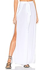 Indah Eclipse Wrap Pants in White | REVOLVE