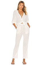 Indah Cypress Solid Simple Pant in Ivory | REVOLVE