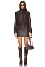IRO Moma Jacket in Chocolate | REVOLVE