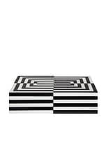Jonathan Adler Large Op Art Lacquer Box in Black & White | REVOLVE