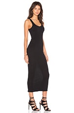 James Perse Long Slip Dress in Black | REVOLVE