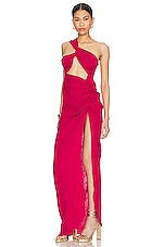 JBQ Harlow Dress in Fuchsia | REVOLVE